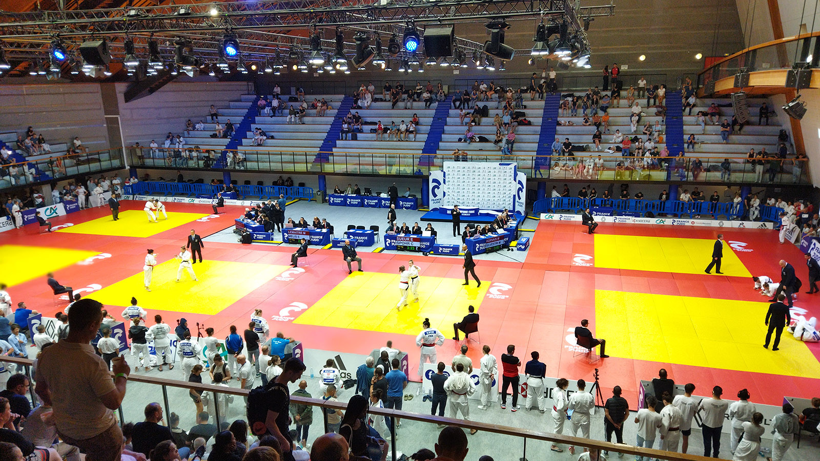Championnat de France 2D et 3D Séniors à l'Institut National du Judo à ...